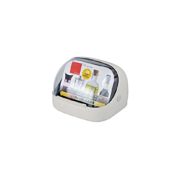 広く開いて出し入れ簡単！●メーカー名／パール金属●サイズ／300×280×215mm●材質／本体・フード：ポリスチレン、ジョイント：ポリプロピレン、取っ手・足キャップ：エラストマー