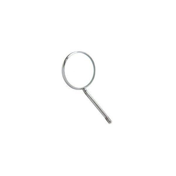 ミラーを交換できる歯鏡です。●サイズ／φ22mm●材質／真鍮（クロームメッキ仕上）●メーカー名／sanwa●商品区分／一般医療機器●原産国／日本●広告文責／株式会社アムス（TEL：06-6910-8845）