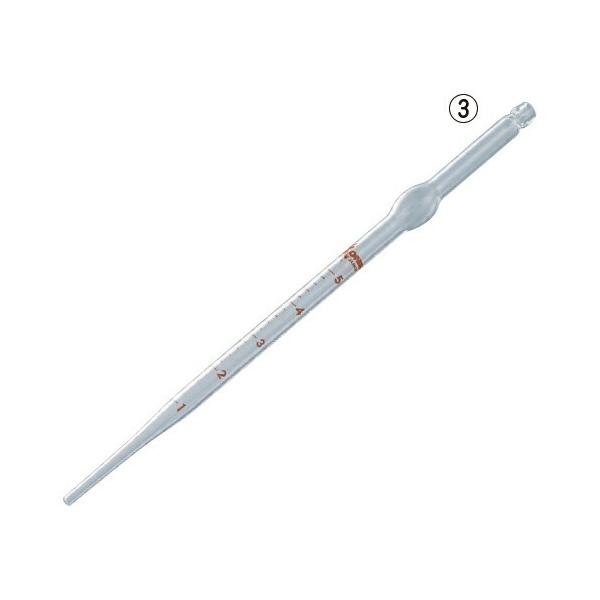 ●メーカー名／アズワン●サイズ／（1）240mm（2）245mm（3）275mm（4）340mm●上部外径／（1）φ8mm（2）φ9mm（3）（4）φ11mm●材質／硼珪酸ガラス1●体積許容誤差／（1）±0.06ml（2）±0.08ml（3...