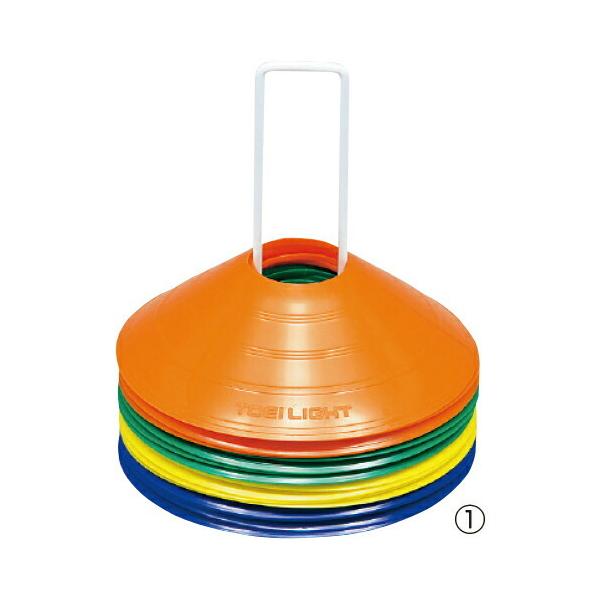 踏んでも戻る柔らか素材のコーナープレート！●メーカー名／トーエイライト●内容／（1）20枚(青・オレンジ・緑・黄：各5枚)（2）40枚(青・オレンジ・緑・黄：各10枚)●サイズ／プレート：直径19×高さ約5cm、プレート穴：直径約5.2cm...