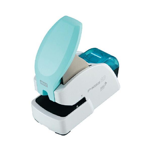 紙の針でしっかりとじる！●メーカー名／マックス●サイズ／H170×W70×D162mm●重量／550g●使用針／PH-S309●とじ奥行／通常とじ13mm（最大）、角とじ21mm（最大）●付属品／紙針PH-S309B(青）1巻強い保持力、フ...