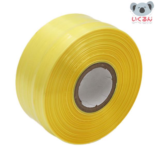 紫外線に強く、屋外での使用に適しています。環境にやさしいテープです。●メーカー名／宮島化学工業●サイズ／幅50mm×長さ500m●厚さ／約0.018mm●材質／ポリエチレン●耐荷重／約30kg※燃やしても有害物質が発生しません。