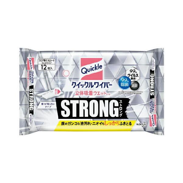 油汚れに適した洗浄液を採用したシートで、キッチン床のガンコな油汚れも、ゴシゴシしないでふきとれます。●メーカー名／花王●シートサイズ／約28.5×20.5cm