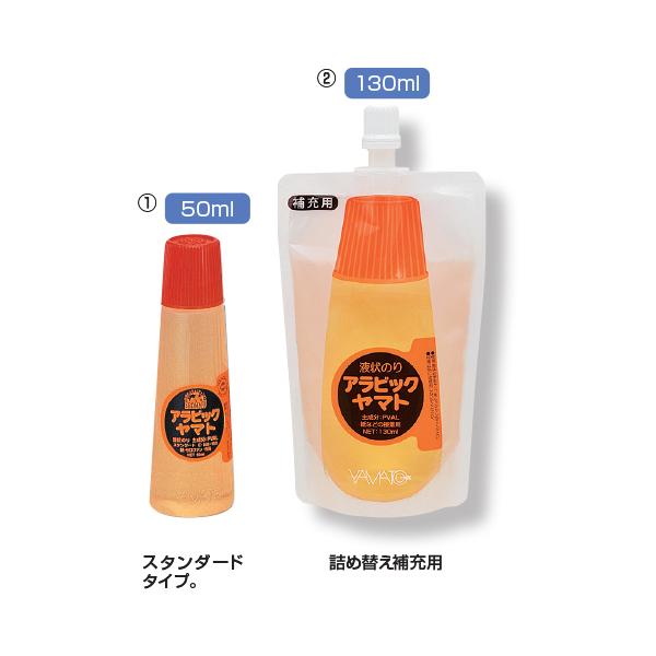 紙、セロハン、布の接着に適し、乾きも速く接着力が優れる!!用途に合わせてタイプが選べます。特殊スポンジキャップ付でなめらかな塗りあじ。長年ご愛用いただいている液体のりの定番商品です。