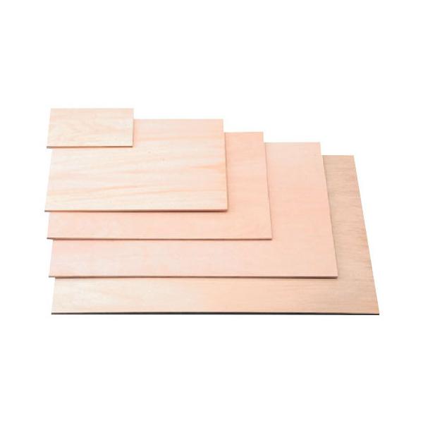 ホルムアルデヒドを完全に排除した接着剤使用のベニヤです。●材質／表面シナ、芯材ポプラ●厚さ／4mm●無着色