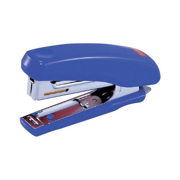 確かな品質で応える高機能コンパクトホッチキス。★高品質を実証する、「JIS規格適合品」★耐久性に優れた、堅牢タイプ。★ ハンドル2重構造で剛性アップ。安定したとじ性能を発揮します。●サイズ／H46×W21×D90mm●針装填数／50本●最大...