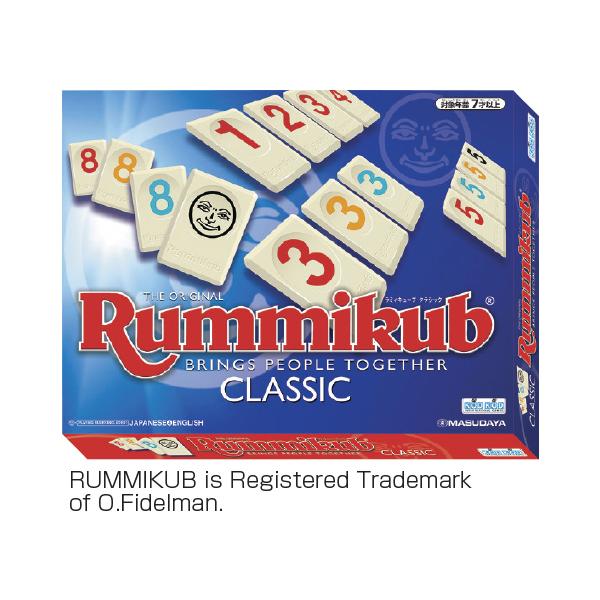 頭脳を駆使して戦う知的対戦ゲーム。●内容／タイル×106、ラック×4、足×8●サイズ／パッケージ：W350×D40×H267mm●重量／950g●材質／ABS