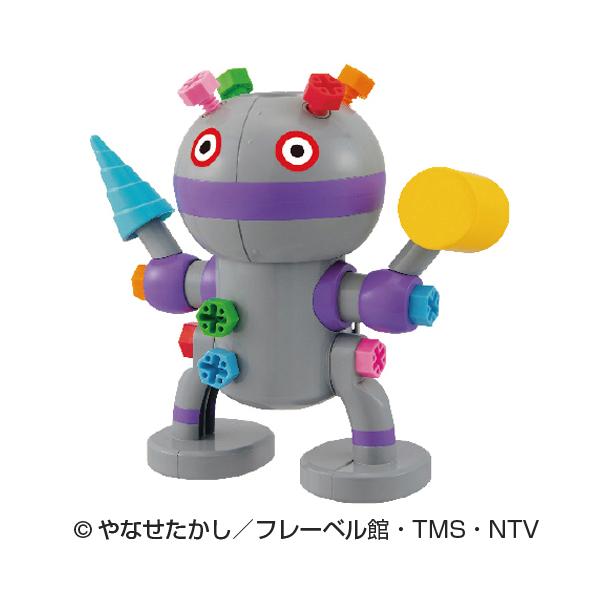 お子様サイズのねじと電動ドライバーを使って、だだんだんをつくろう。●内容／だだんだん本体(10パーツ)、ドリル、ハンマー、ジェット機、ばいきんまん人形、電動ドライバー、レンチ×各1、ネジ×15、おかたづけ袋●サイズ／W23×D24.5×H1...