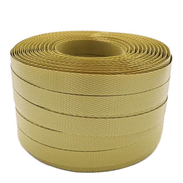 手芸用PPバンドオリジナルエコバッグづくりに！軽くて丈夫、水で丸洗いできます。荷造り用としても使えます。●サイズ／幅15mm×長さ100m