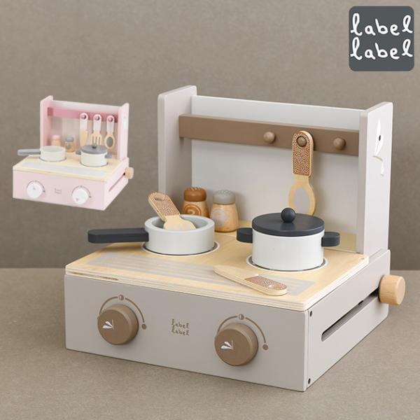 対象年齢:3歳〜サイズ:・キッチン本体：幅28cm×奥行き30cm×高さ24cm・フライパン：全長14cm×深さ3cm・お鍋：直径11cm×高さ6cm・塩：直径3cm×高さ5cm・コショウ：直径3cm×高さ5cm・フライ返し：全長10cm・...