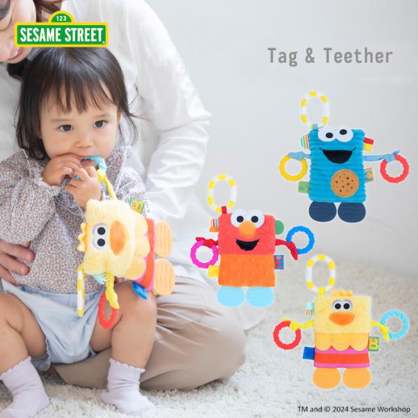 企画:・生産：中国対象年齢:0歳〜サイズ:幅22cm×高さ22.5cm×厚み1cm材質:ポリエステル、TPE、PET、EVA備考:★世界中で愛される「セサミストリート」のキャラクターがデザインされたおもちゃ。いろんな触り心地の生地やティーザ...