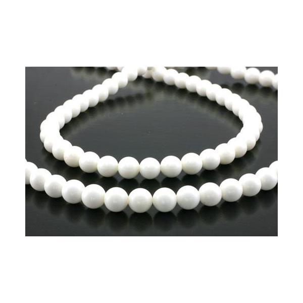 2mm、3mmサイズのものは他サイズのホワイトオニキスに比べ、やや青みがかっております。