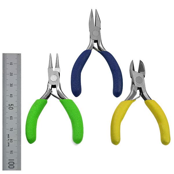 こちらは安価のため、ニッパーは細いワイヤー(0.5mmまでのワイヤー) を切るのにお勧めします。太いワイヤーには不向きです。