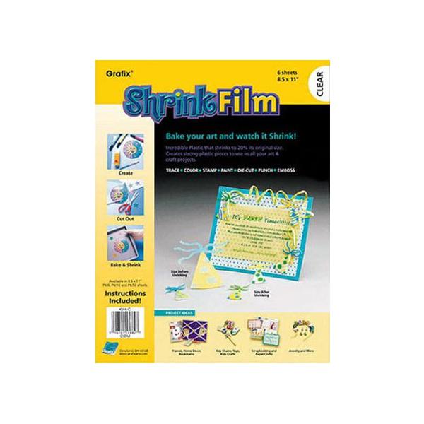 シュリンクフィルムはカバンや携帯ストラップ、ブックマーク、マグネット、ピクチャーフレームの飾りにぴったり。油性ペンや、アクリルペイント、ヒートセットインクなどで描いたりラバースタンプを押してから着色して、オープンやトースターでシュリンクフィ...