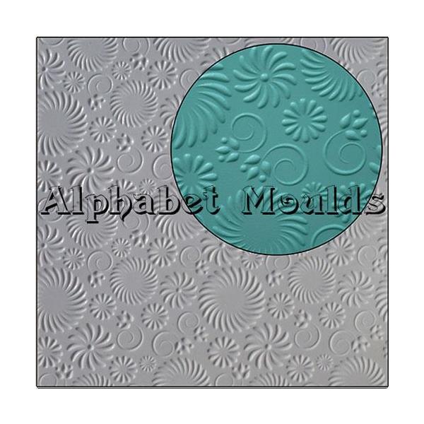 Embossing Mats: Floral180x180mm