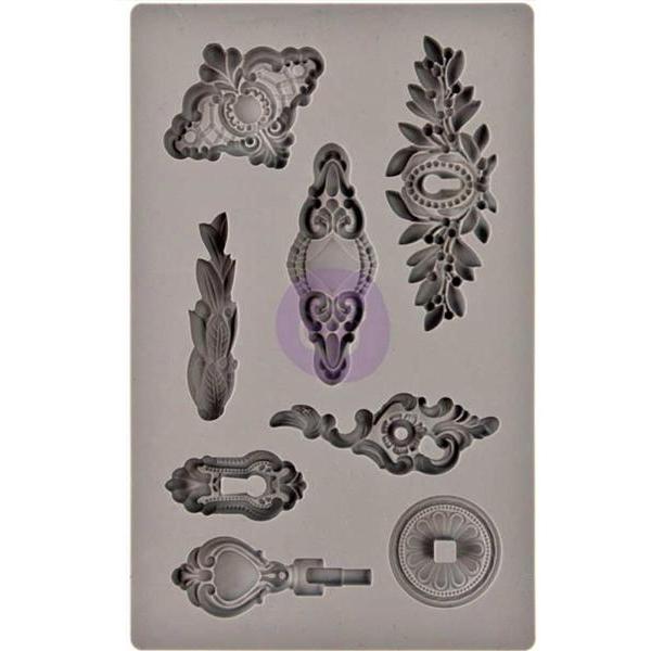 Art Decor - Trifles20.32 x 12.7 cm空気乾燥クレー、ポリマー粘土、土粘土、ホットグルーなどで使用できるシリコンモールドです。繊細なデザインのものも多く、木製のオブジェクト、ホームデコレーションピース、さらには...