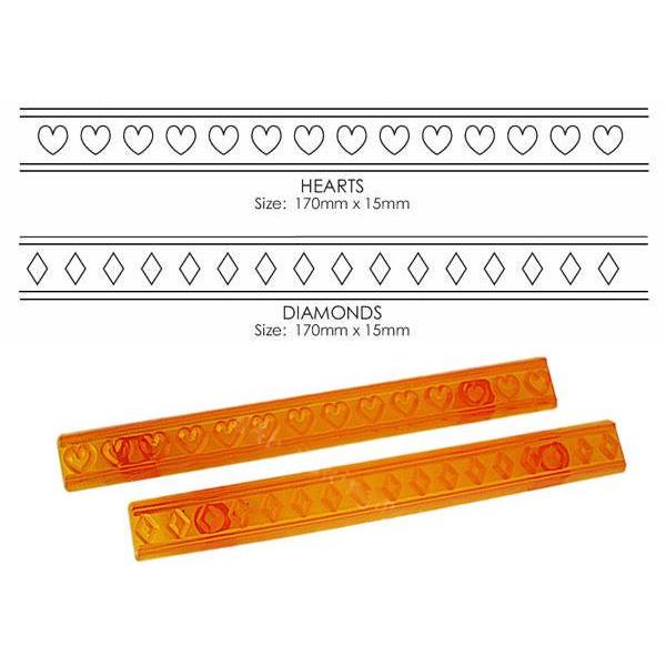 Hearts And Diamond170 x 15