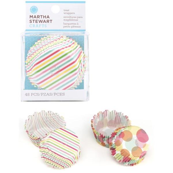 Modern Festive Cupcake Wrappers (48pc in 2 designs)d:50mm※一般的なポストには投函出来ない梱包サイズです。普通郵便ご希望の際は、ご了承の上ご選択ください。