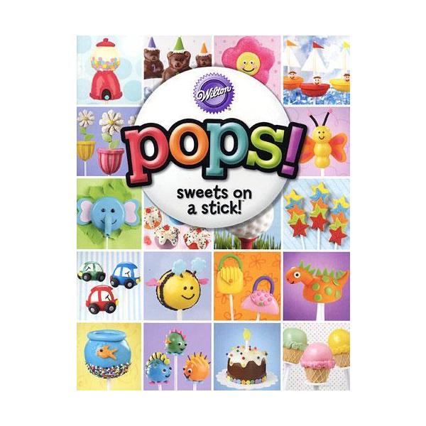 海賊、プリンセス、魚、フラミンゴなど、かわいいケーキポップがいっぱい。大人向けのデザインも紹介されています。ISBN: 978-1-934089-33-0Size: 27.3 x 21 cmPage: 112