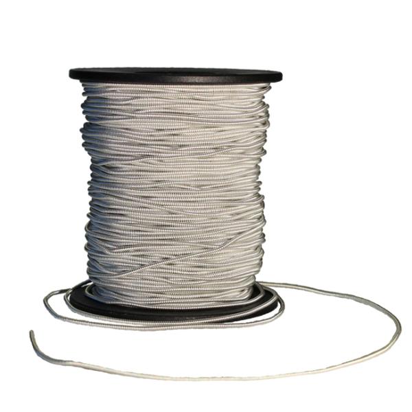 サイズ：ワイヤー0.60mm　芯糸を含む巻いた後の太さ1.6mmナイロンの芯糸にコイル状に細いワイヤーが巻かれているピューターワイヤーです。サーミブレスレットとは北欧のサーミ族の人々に受け継がれてきた伝統的なレザークラフトアクセサリーです。...