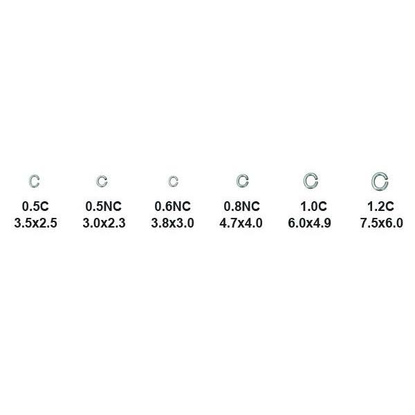 画像のサイズが外径になります。0.5-C0.5C 3.5x2.5mm