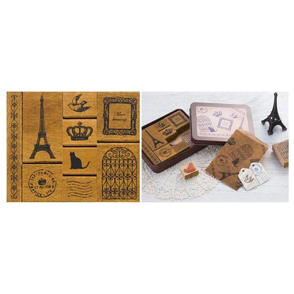 エッフェル塔　（ラバースタンプ）スクラップブッキングやカード作りなどに最適なラバースタンプとクリアスタンプを、バリエーション豊富に取り揃えています。131x112x23mm