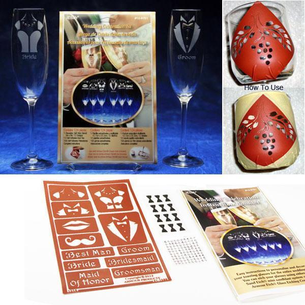 Wedding Celebration (接着剤付き)203x127mmArmour Over 'N' Over Stencilラインストーンとボウタイ付き粘着素材なのでなにもつけなくても勝手にピタッと貼り付き、貼ってはがせて何度でも再利用...