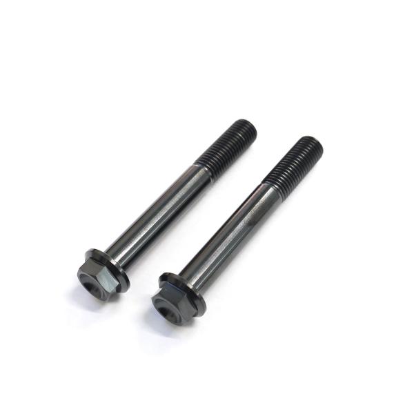 ○車種別のキャリパーマウントボルトです！○フロント側のセットとなります！○チタン製ですのでサビに強く軽量です○カラーはブラックです○サイズは純正同等です