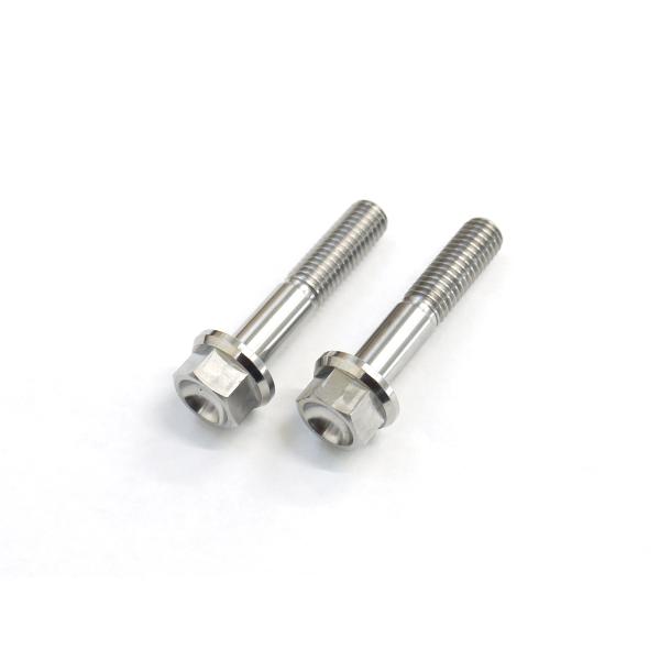 ○車種別のキャリパーマウントボルトです！○フロント側のセットとなります！○チタン製ですのでサビに強く軽量です○カラーはナチュラルです○サイズは純正同等です