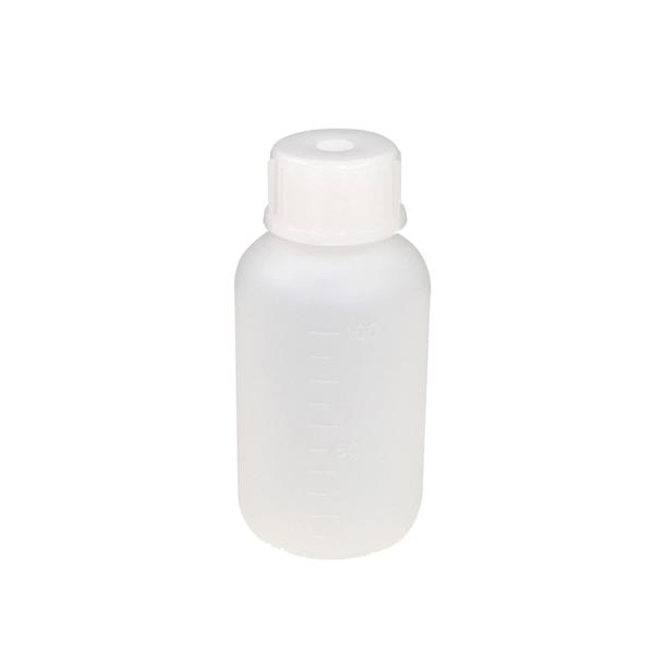 【特長】●中栓仕様のロングセラースタンダードボトルです。●理化学、工学、医療と用途に合わせて幅広くお使いいただけます。【仕様】●本体材質：高密度ポリエチレン（HDPE）●キャップ材質：高密度ポリエチレン（HDPE）●中栓：低密度ポリエチレン...