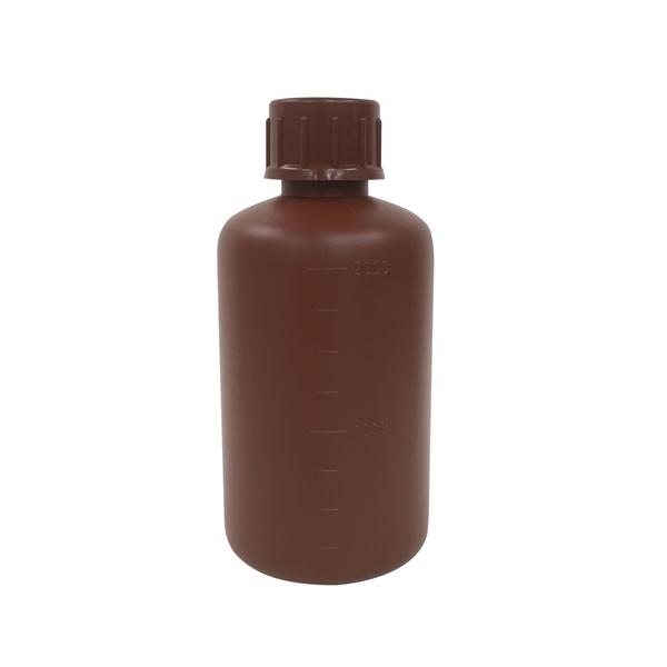 【特長】●中栓仕様のロングセラースタンダードボトルです。●理化学、工学、医療と用途に合わせて幅広くお使いいただけます。【仕様】●本体材質：高密度ポリエチレン（HDPE）●キャップ材質：高密度ポリエチレン（HDPE）●中栓：低密度ポリエチレン...