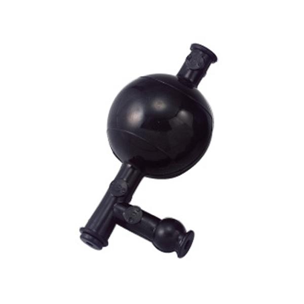 【仕様】容量：50ml色：黒【特長】・天然ゴムスポイトで、3ケ所にボールバルブを入れてあります。