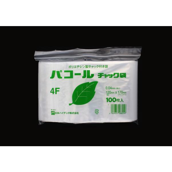 【仕様】品番：4F厚さ：0.04mm幅：120mmチャック下：170mm入数：100枚入