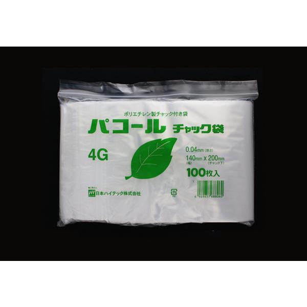 【仕様】品番：4G厚さ：0.04mm幅：140mmチャック下：200mm入数：100枚入