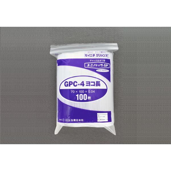 【特長】●新形状のチャックで開けやすさ、閉めやすさが向上しました。●開口部とチャック部にガイドラインをつけました。【仕様】●基材構成:PE単層40μ●製品仕様:サイド溶断シール、天開き、底折返し、開口段差マット●品番:GP C-4 ヨコ長●...