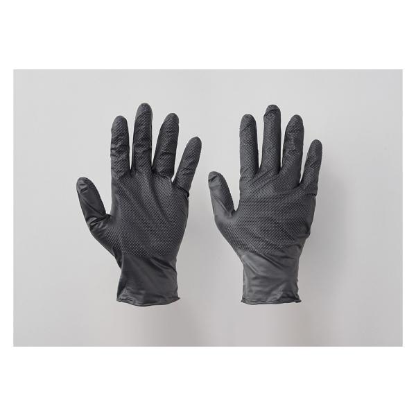 【特長】●厚みがありハードな作業に最適です。●左右兼用タイプなので最後の１枚まで無駄なく使用可能です。●作業面の菱形エンボス加工のグリップ力に優れます。【仕様】●原料：ニトリルブタジエンゴム●品番：No.2190●サイズ：LL●全長（mm）...