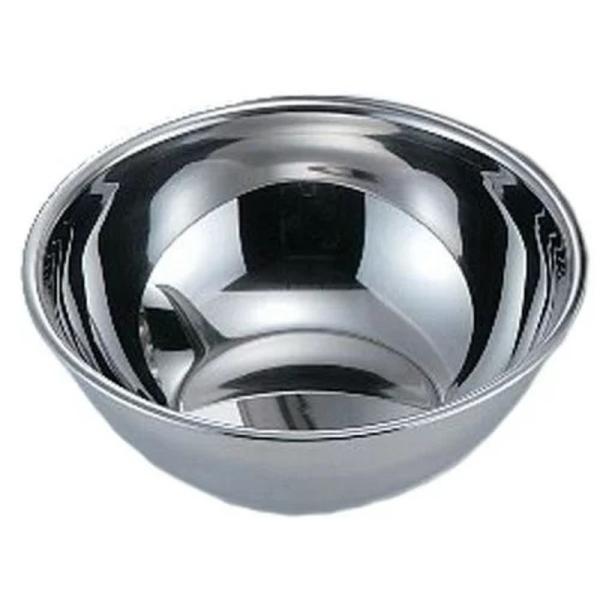 丈夫でお手入れが簡単な18-8ステンレス製　深さmm：105      　規格/内径（容量?）：27cm（4.55）　材質：　18-8ステンレス生産地：燕三条