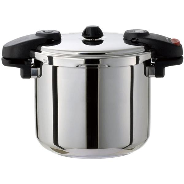 業務用圧力鍋と言えばワンダーシェフ全て、200V電磁調理器対応 勿論あらゆる熱源に適合 ●手間のかかるメニューでもスピードクッキング●蒸気を逃がさず一気に調理だからヘルシーで栄養満点●スジ肉は勿論、魚の骨もやわらかカルシウム補給ができ、健康...