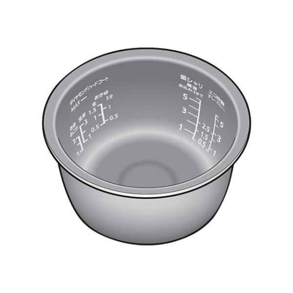 パナソニック　ジャー炊飯器用内釜｜炊飯容量 1.8L,1升｜新品・純正品　　部品品番　　ARE50-M48　対応する本体品番　　SR-MPW18E8-K　　■　必ず、事前に確認ください。　　　本体の品番、内釜・内なべの部品品番（取扱説明書／...