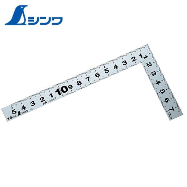 【用途】●各種墨付け、ケガキ作業などに●直角・長さ測定に【特徴】●竿・角共に薄く平たいので細かい材料にもピタリと張り付き、ケガキやすくなっています●外側基点の内目盛が付いています●熱処理により適度な弾性を持たせています●表面の光の反射を抑え...