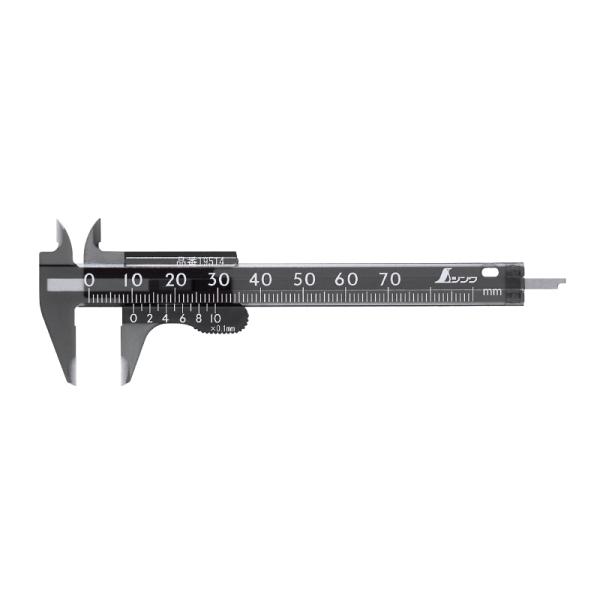 【特長】●軽量・コンパクトで携帯に便利です。（ストラップ穴付）●丈夫で温度変化による伸縮が少ないポリカーボネート樹脂製です。被測定物にキズを付ける心配も、サビの心配もありません。【仕様】●本体サイズ：114×40×5.6mm●製品質量：（約...