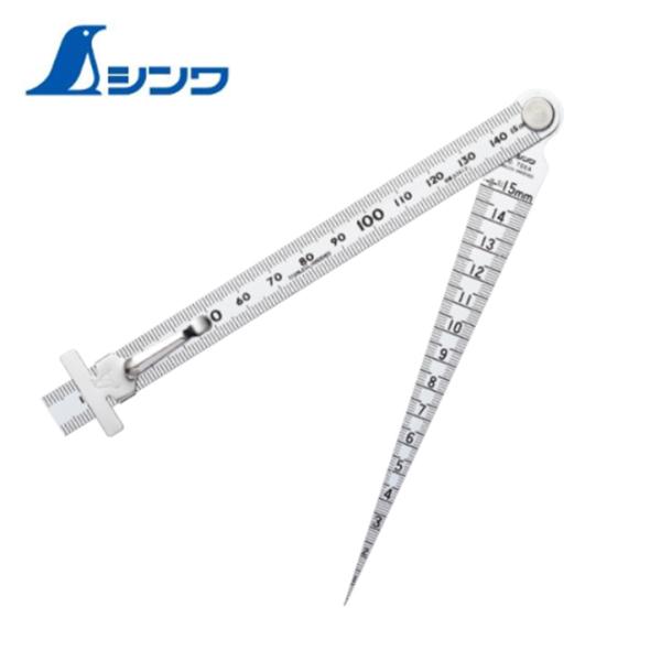 【使用用途】●内径や隙間の寸法測定に●長さ・深さの測定に【特長】●テーパーゲージと直尺のセット●直尺はクリップ付なので一定の長さや、深さ・段差が測定でき携帯に便利●差し込むだけで内径や隙間の寸法の測定に便利※内径での測定では本体の厚さによる...