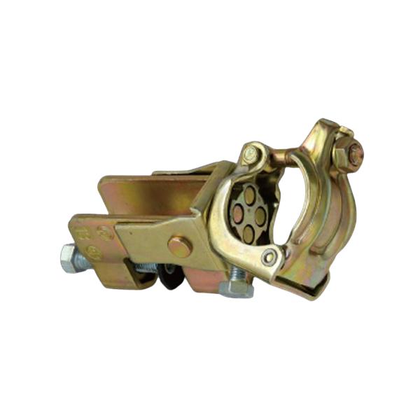 【特徴】●ボルト先端に座丸を装着しており横ブレ,振動等の緩みに強くなっています!●ボルトの締付でゼロ! 固定,自在,垂直,水平に対応できる!【仕様】●品番：HCCR-ML●規格：兼用（Φ42.7、Φ48.6）タイプ●ハサミしろ：6mm~30...