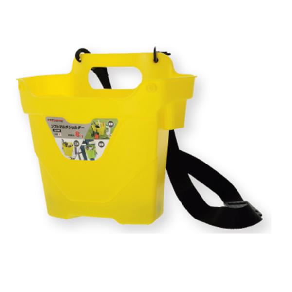 【特長】●ハンドル付きで持ちやすい●小物を引っ掛けられる穴付き●背面カーブして体にフィット●使いやすい、3種類のツール穴●柔らかい【仕様】●カラー：イエロー(SMS-Y)●質量：480g●本体材質：低密度ポリエチレン●ベルト材質：ポリプロピ...
