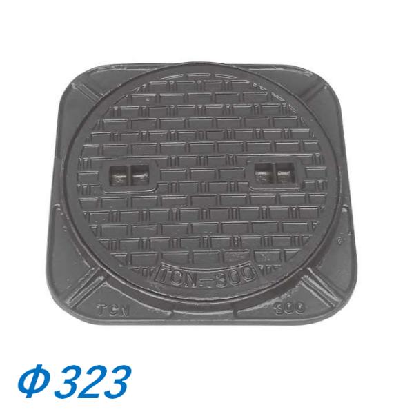 ●特徴汚水、雨水桝鉄蓋●仕様蓋直径：323mm(Φ323)桝穴：296mm(Φ296)全高：28mm材質：FC200※メーカー在庫がない場合受注生産になります。納期は別途ご連絡させていただきます。