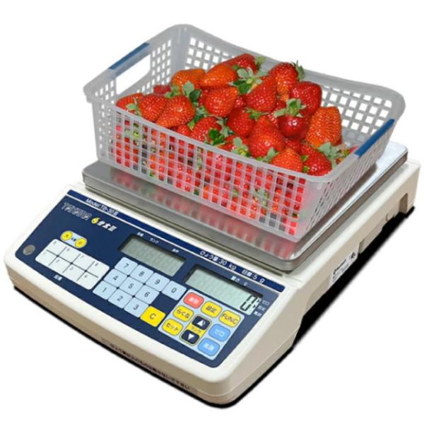 宝計機 音声式重量選別機 分太3 TB-15kg[送料無料 ※北海道,沖縄は送料1,100円][代引不可]●対象物：ビワ、イチジク、スモモ、シイタケ収穫作物選別機の最新モデル・カンタン設定！ 最大20ランク選別が可能・音と光（オプション）で...