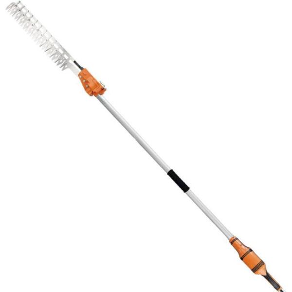 ニシガキ工業 太丸バリカン N-962 (電源式植木バリカン2.1m)[送料無料 ※北海道,沖縄は送料1,100円][代引手数料無料]高所・広範囲に使える超一級の切れ味誰でも使える驚きの切れ味・パワーモーター＆刈幅400mmの12枚刃で広範...