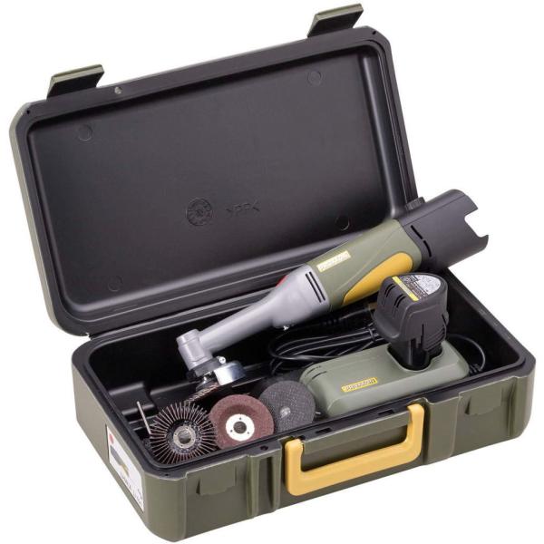 プロクソン PROXXON マイクロ・ディスクグラインダー LHW/A No.25815[送料無料 ※北海道,沖縄は送料1,100円][代引手数料無料]パワフルなリチウムイオンバッテリー充電式のマイクロディスクグラインダー ・バッテリー式な...