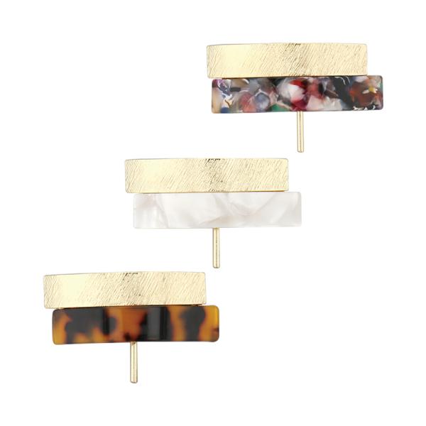 モチーフが傾かずキレイ！差し込むだけの便利なヘアアクセ！ゴムで髪をくくった後に差し込むだけ！※素材の特性上、色、柄の出方が1点ずつ異なります。＜ サイズ ＞約2cm × 約5.2cm＜ メーカー型番 / JANコード ＞ブラウン：HCF00...