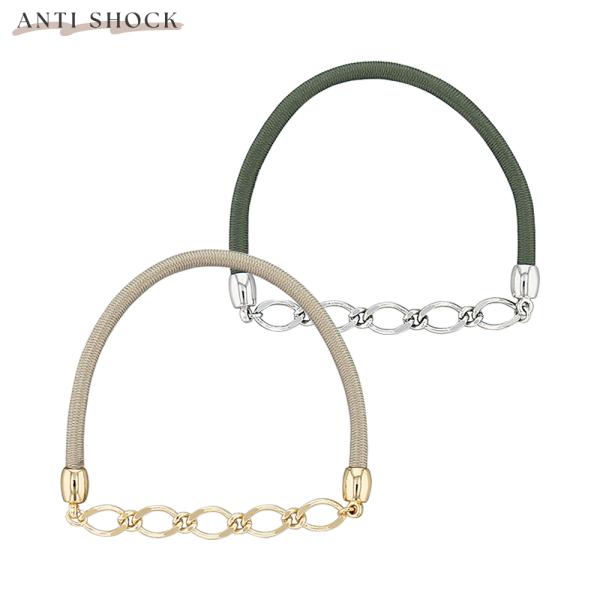 【発売日：2025年10月01日】冬の定番！オシャレしながら静電気を軽減するブレスレッドの登場！いや〜な静電気、もう感じたくない特殊なゴムでパチパチを軽減★１つで２役！ブレスレットとしても、ヘアアレンジとしてもお使いいただけます◎静電気軽減...